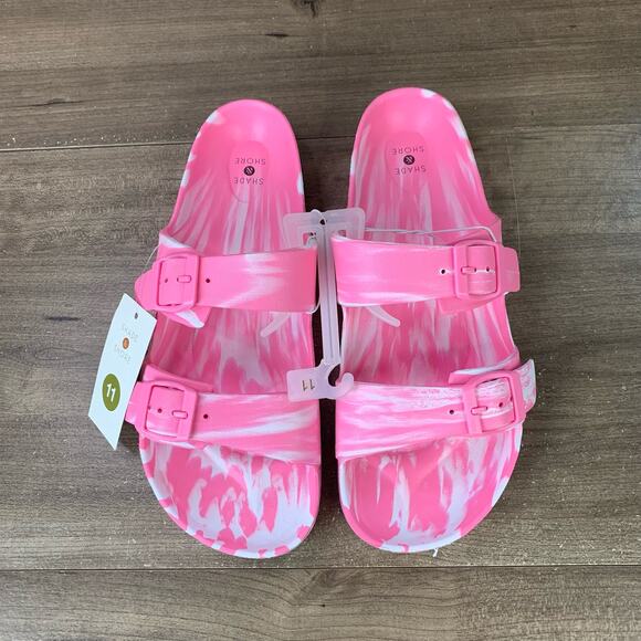 Shade & Shore | Shoes | Shade Shore Womens Neida Eva Two Band Slide ...